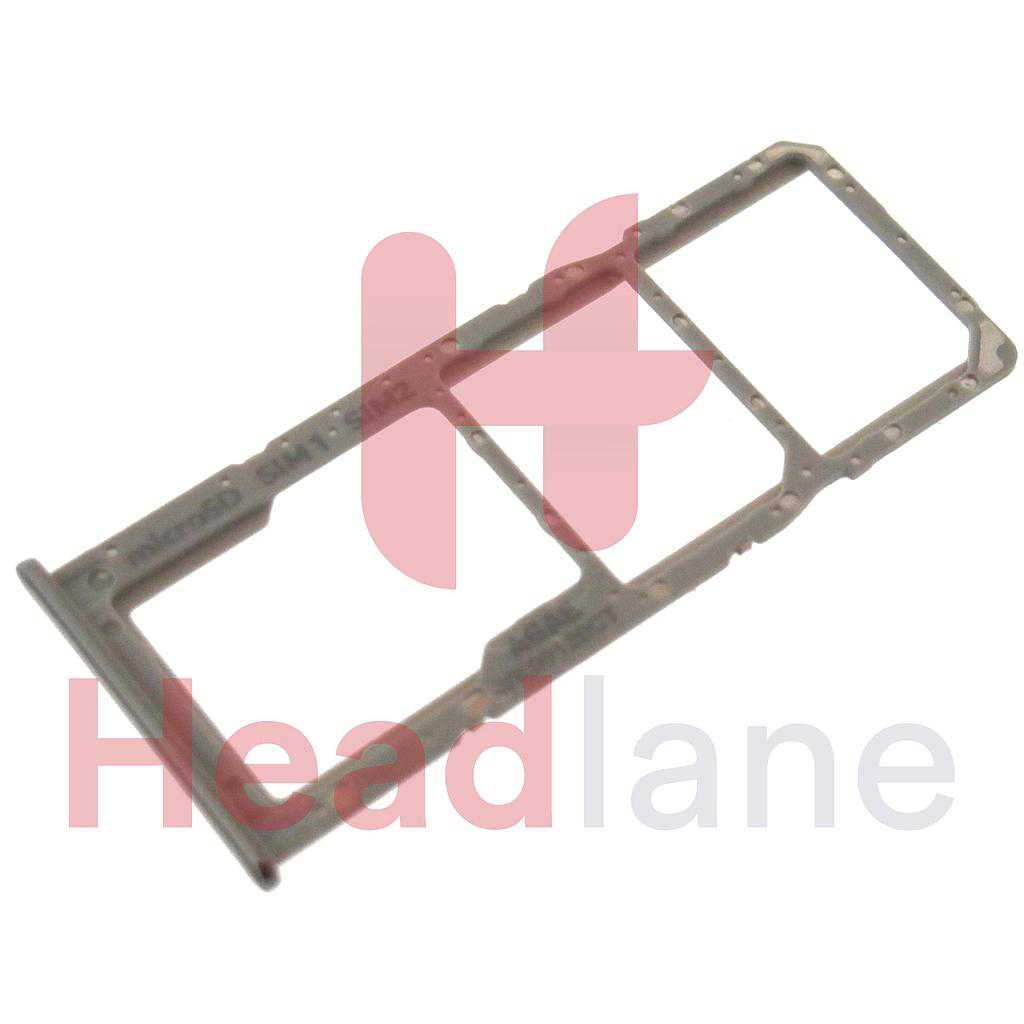 Samsung SM-A715 Galaxy A71 SIM Card Tray - Silver (Dual SIM) GH98-44757B